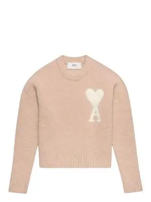 Ami De Coeur Cloudy Sweater - Powder Pink Ivory