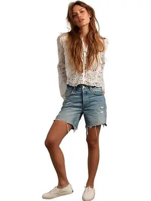LEVI'S Levi's 501 Mid-Thigh Denim Shorts