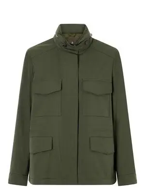Loro Piana Traveller Mini Windmater Shell Jacket - Green