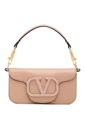 Valentino Garavani Valentino Garavani Loco Small Shoulder Bag With Jewel VLogo Rose