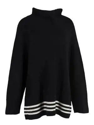 Khaite Turtleneck Wool Sweater - Black