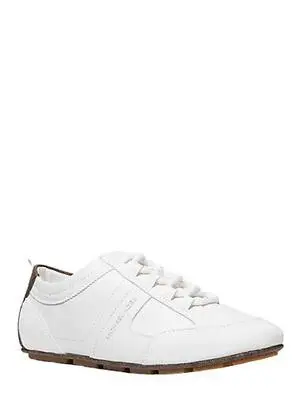 Michael Kors Keely Leather Trainer - White