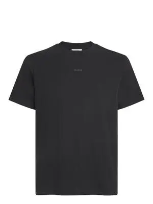 Sandro Organic Cotton Logo T-shirt - Black