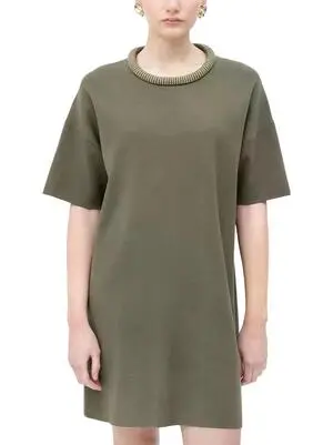 Liu Jo Drop-shoulder Dress - Green