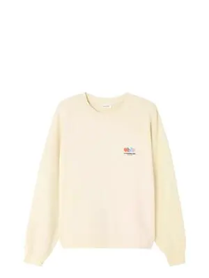 American Vintage Long-sleeve Crewneck Sweatshirt - Neutrals