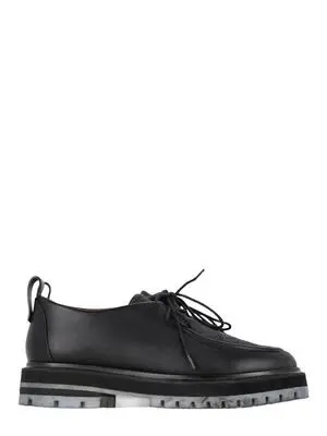 Loro Piana Lace-up Derby Shoes - Black