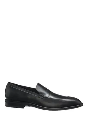 BOSS Leather Loafers - Black