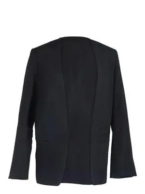 TOTÊME TOTEME Collarless Wool Blazer