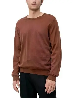 BOSS Crew-Neck Knitted Sweater