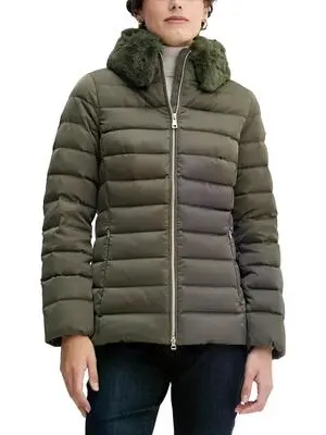 Geox Bettanie Quilted Jacket - Green