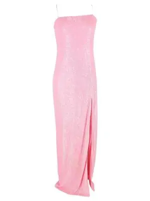 Remain Birger Christensen Sequin Maxi Dress - Pink