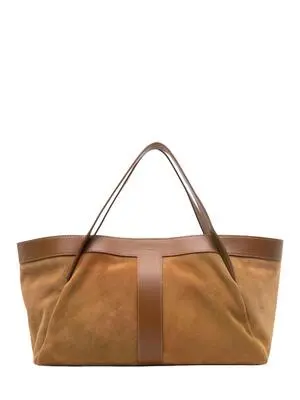 TWINSET Panelled Tote Bag - Brown