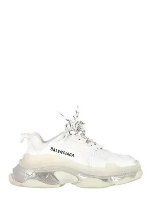 Balenciaga Triple S Clear Sneakers - White