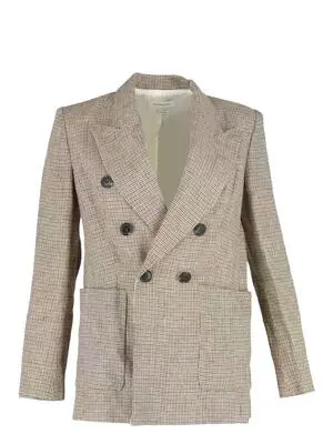 ISABEL MARANT VINTAGE Double-breasted Blazer - Neutrals
