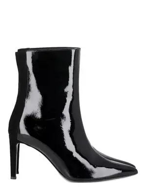 GIUSEPPE ZANOTTI Pointed-toe Ankle Boots - Black