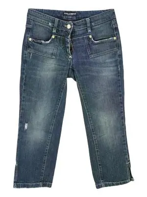 Dolce & Gabbana Cropped Jeans - Blue