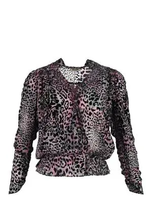 Zadig&Voltaire Leopard-print Blouse - Black