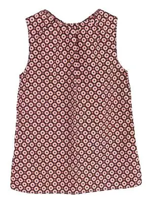 Marni Patterned Sleeveless Blouse - Pink