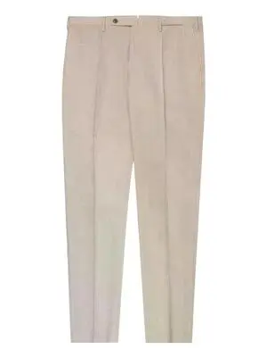Incotex Pleated Wool Trousers - Neutrals