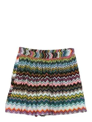 Missoni Chevron Patterned Shorts - Blue