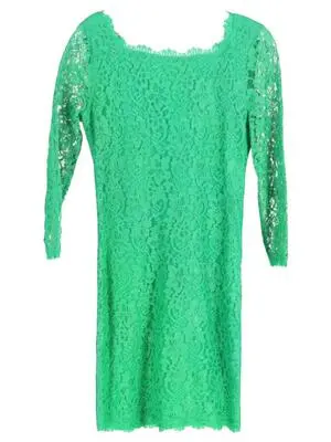 Diane Von Furstenberg Zarita Lace Dress - Green
