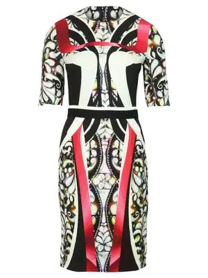 PETER PILOTTO All-over-print Belted Dress - White