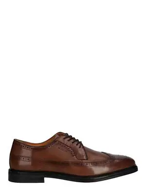 Gant Brogue-detail Derby Shoes - Brown