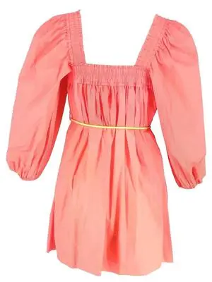 Zimmermann Pleated Mini Dress - Pink