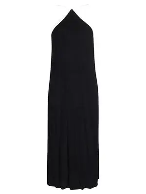 REFORMATION Damaris Halterneck Midi Dress - Black