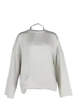Valentino Garavani Long-sleeve Blouse - Silver