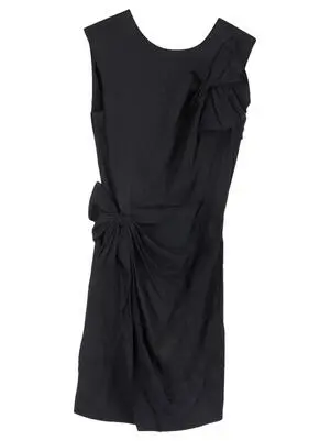 Diane Von Furstenberg Agata Ruffled Sleeveless Dress - Black