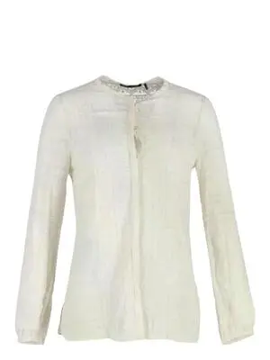 ISABEL MARANT VINTAGE Vintage Long-sleeve Top - Neutrals