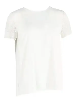 Michael Kors Short-sleeve Crew-neck Top - White