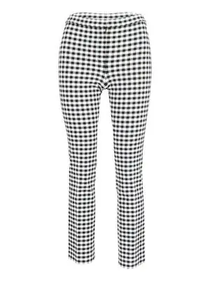 Theory Check Pattern Trousers - White