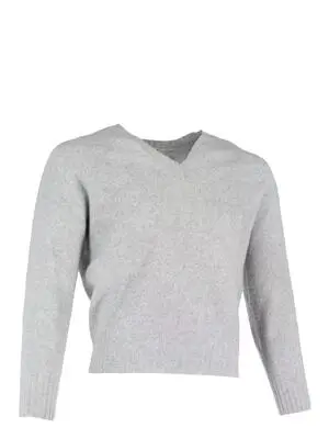 TOM FORD V-neck Cashmere Sweater - Grey