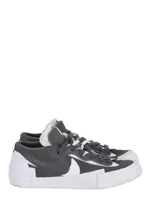 Nike X Sacai Blazer Low Sneakers - Grey