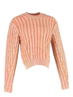 Chloé Cable-knit Sweater - Orange