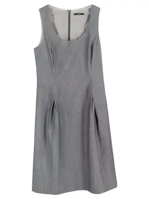 BOSS Sleeveless Mini Dress - Grey