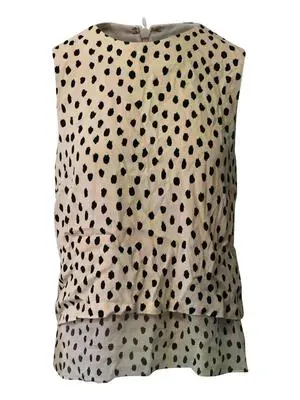 KATE SPADE NEW YORK Dotted Sleeveless Top