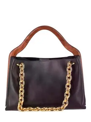 BOTTEGA VENETA Mount Bermuda Leather Tote Bag