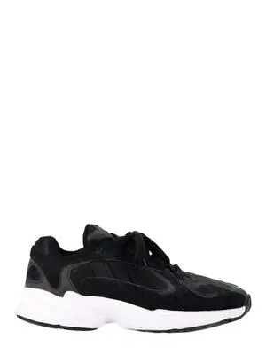 Adidas Yung-1 Suede Trainers - Black