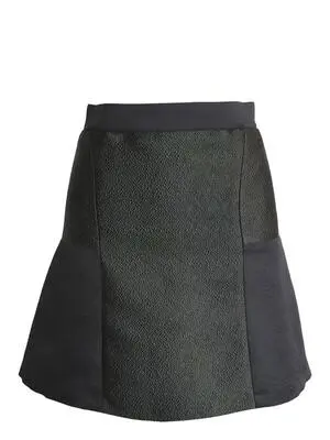 Sandro Flared Mini Skirt - Black