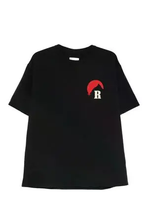 Rhude Logo-graphic T-shirt - Black