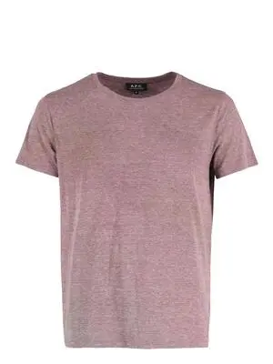 A.p.c. Crew-neck T-shirt - Pink