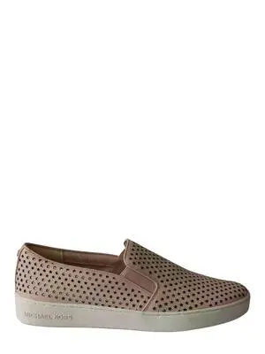 Michael Kors Keaton Star-perforated Sneakers - Pink