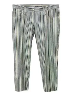 Dolce & Gabbana Stripe Trousers - Blue