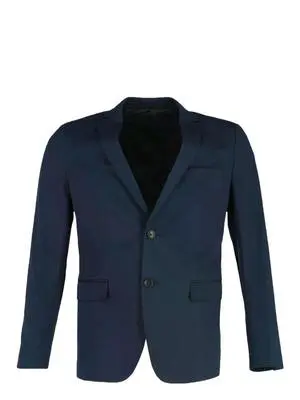 Theory Single-breasted Blazer - Blue