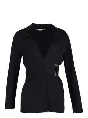 Stella McCartney Strap-detail Blazer - Black