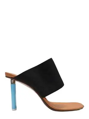 Vetements Lighter-heel Canvas Mules - Black