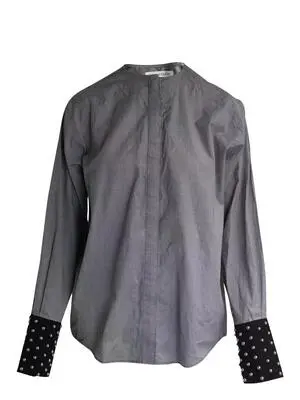 JW Anderson Studded Cuff Button-up Shirt - Black